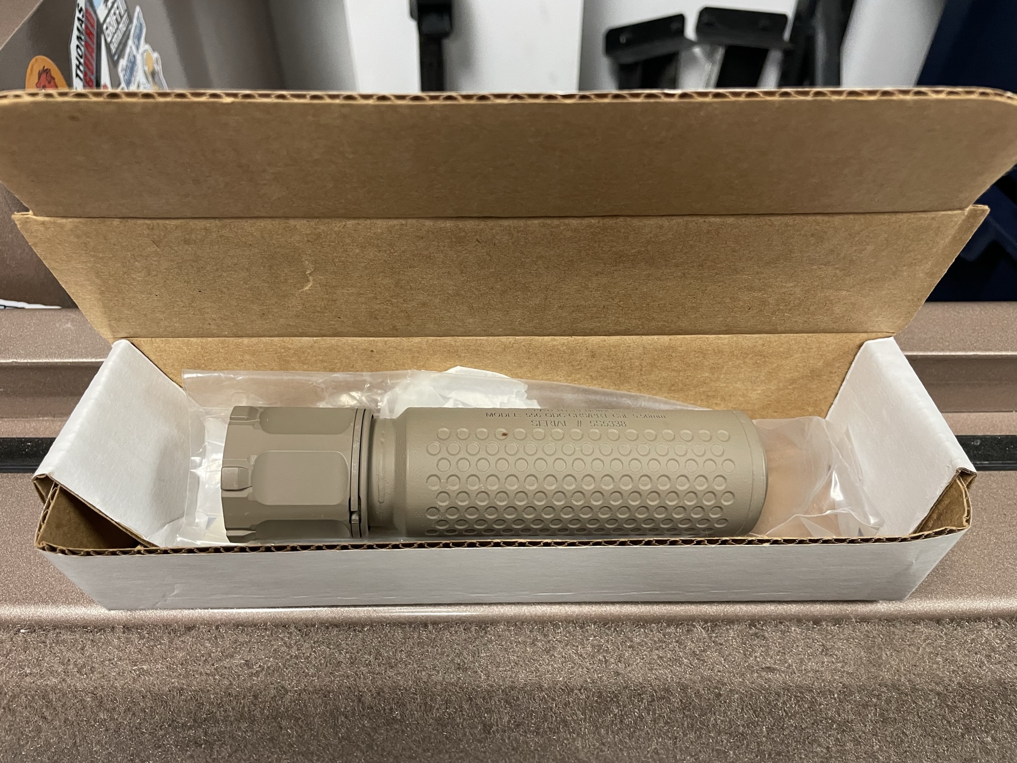 Knight’s Armament QDC/CRS-PRT 5.56 Suppressor FDE – Freedom Seed Supply LLC
